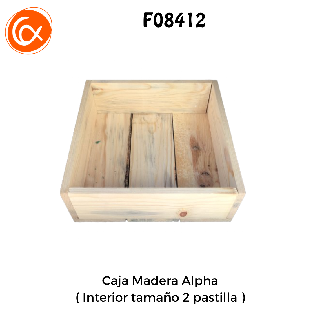 Caja Alpha 2 pastillas cuadrada – Comercial Alpha